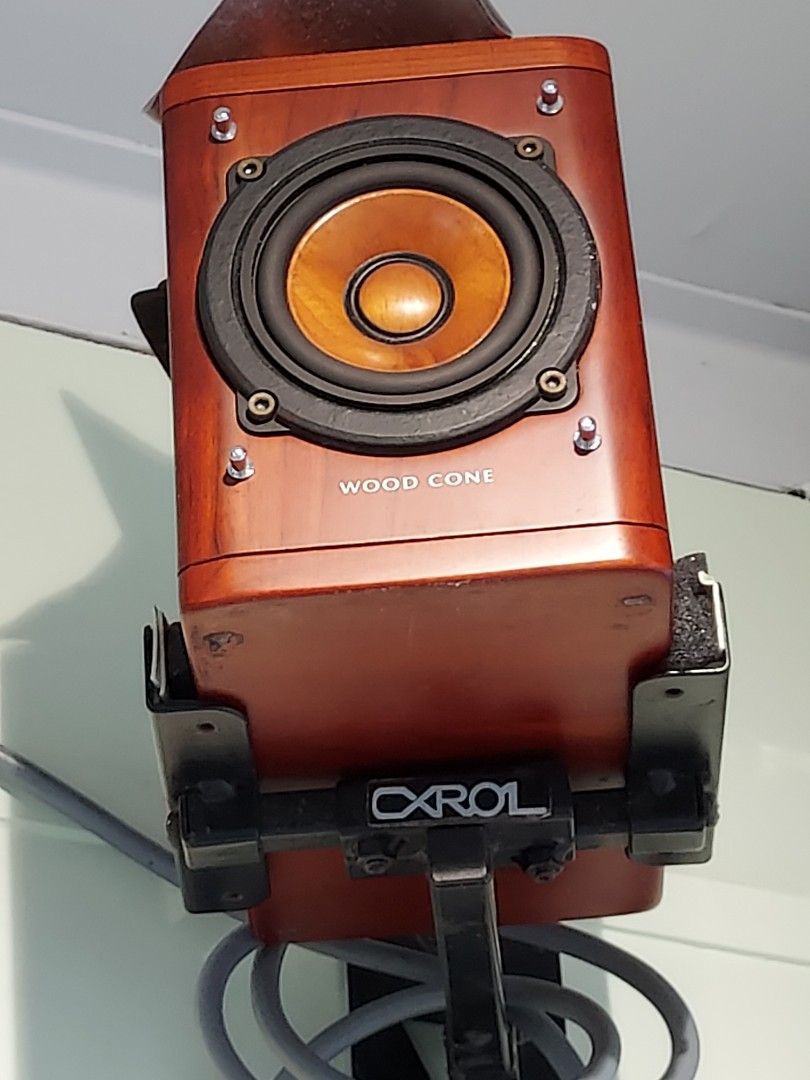 Jvc wood Cone ExA1 喇叭, 音響器材, Soundbar、揚聲器、藍牙喇叭、耳擴 - Carousell