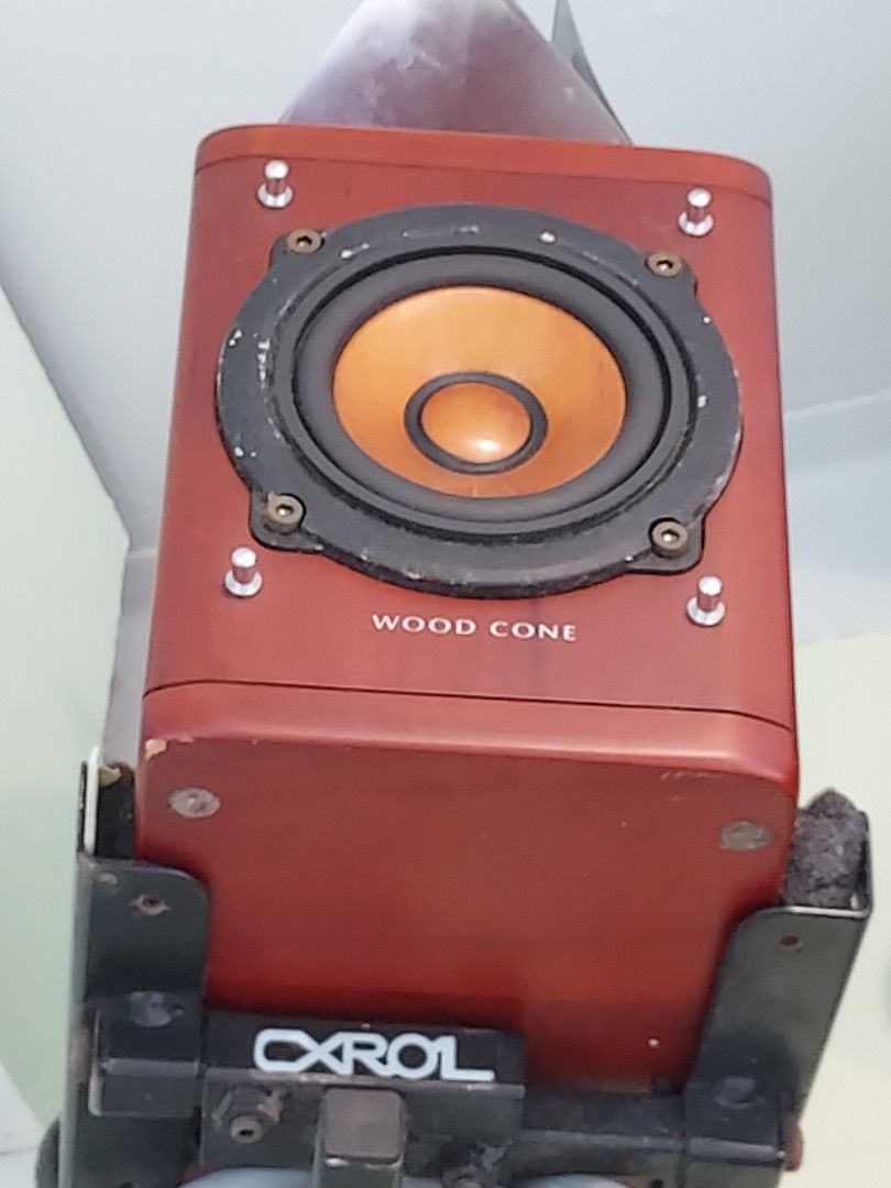 Jvc wood Cone ExA1 喇叭, 音響器材, Soundbar、揚聲器、藍牙喇叭、耳擴 - Carousell