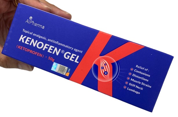 KENOFEN GEL/Ketoprofen/Tropical Analgesic/Antiinflammatory Agent/50g ...