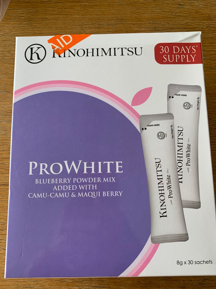 Kinohimitsu Prowhite Supplement, Health & Nutrition, Health Supplements ...