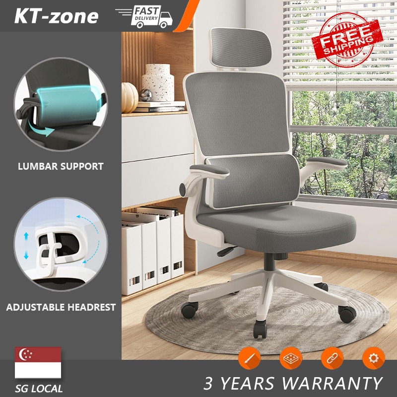 KT-zone Ergonomic Office Chair, Furniture & Home Living, Furniture ...
