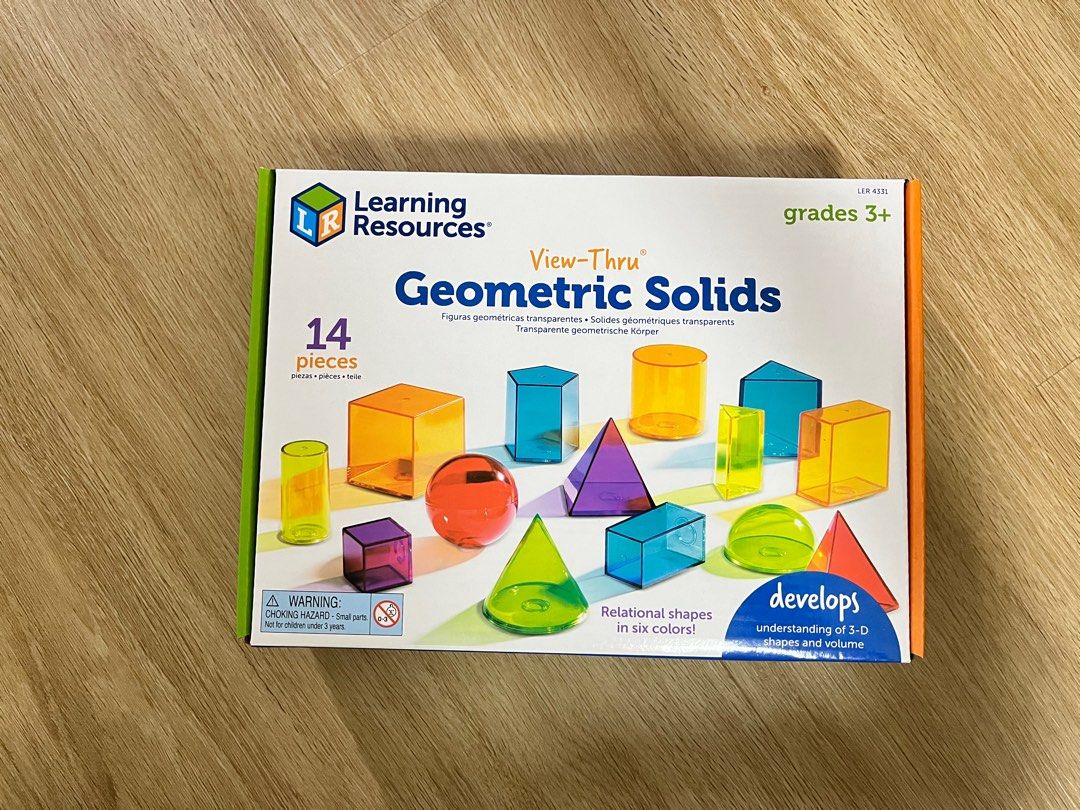 geometric solids learning resources