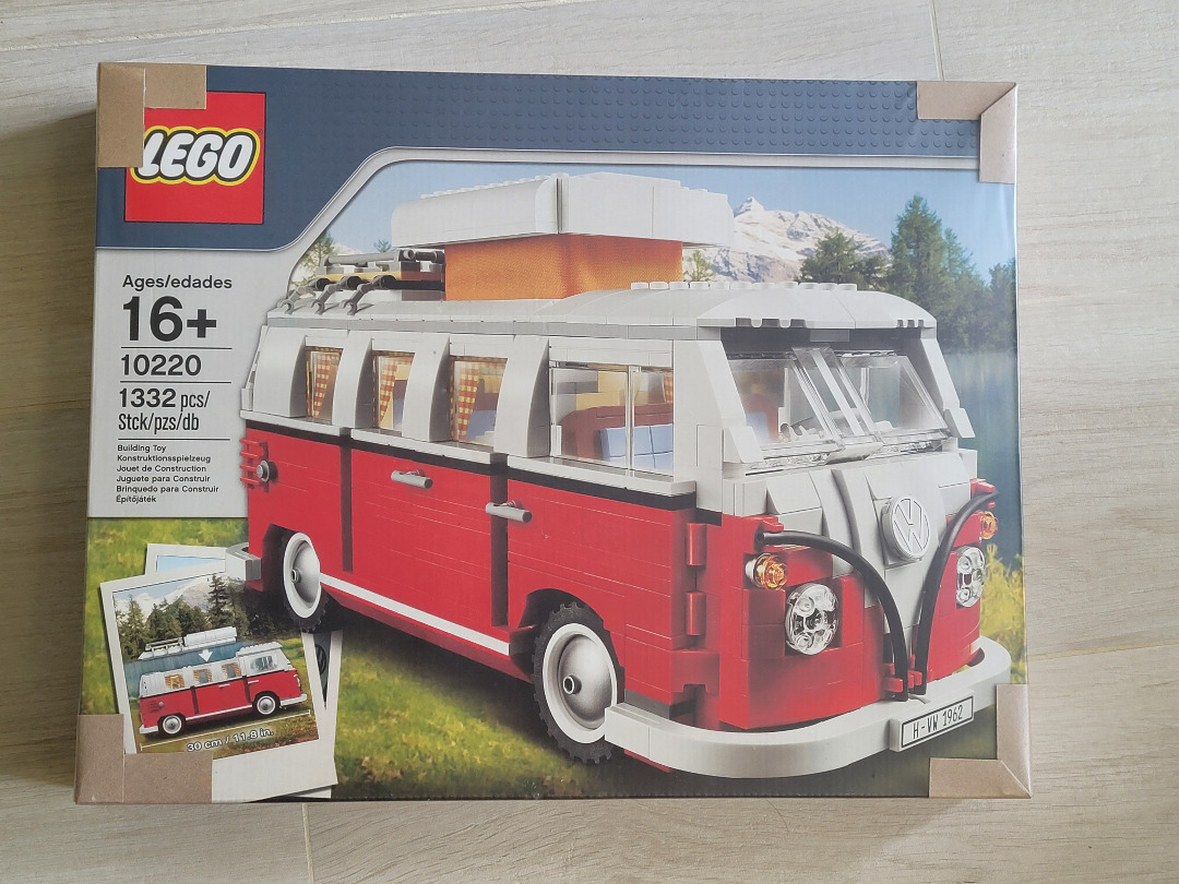 [全新未開封]LEGO 10220 VOLKSWAGEN T1 CAMPER VAN, 興趣及遊戲, 玩具 & 遊戲類 - Carousell