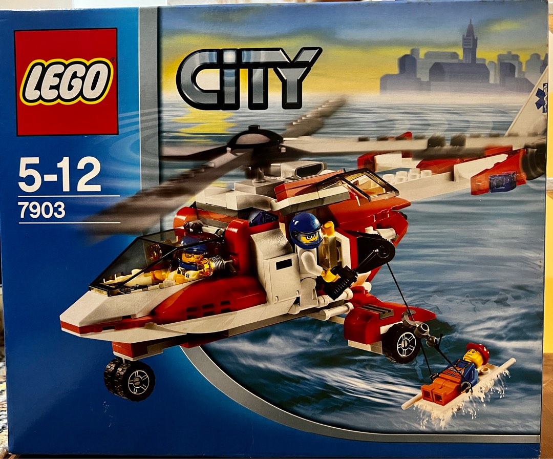 Lego City a rescue Helicopter, Hobbies & Toys, Toys & Games on Carousell
