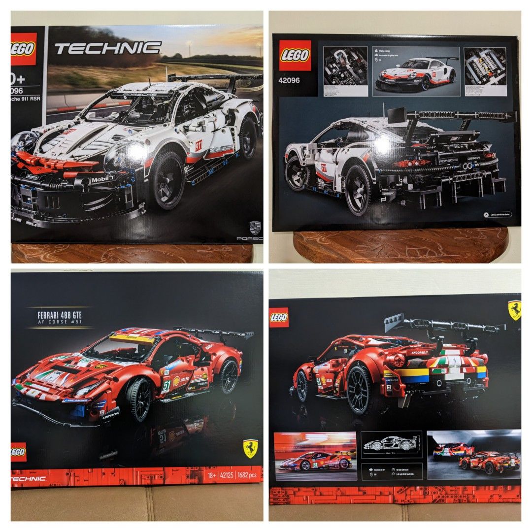 Lego Technic Super Car Collection (42125, 42096), Hobbies & Toys, Toys ...