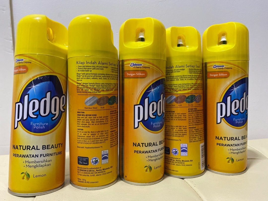 Lemon Pledge, Furniture & Home Living, Cleaning & Homecare Supplies ...