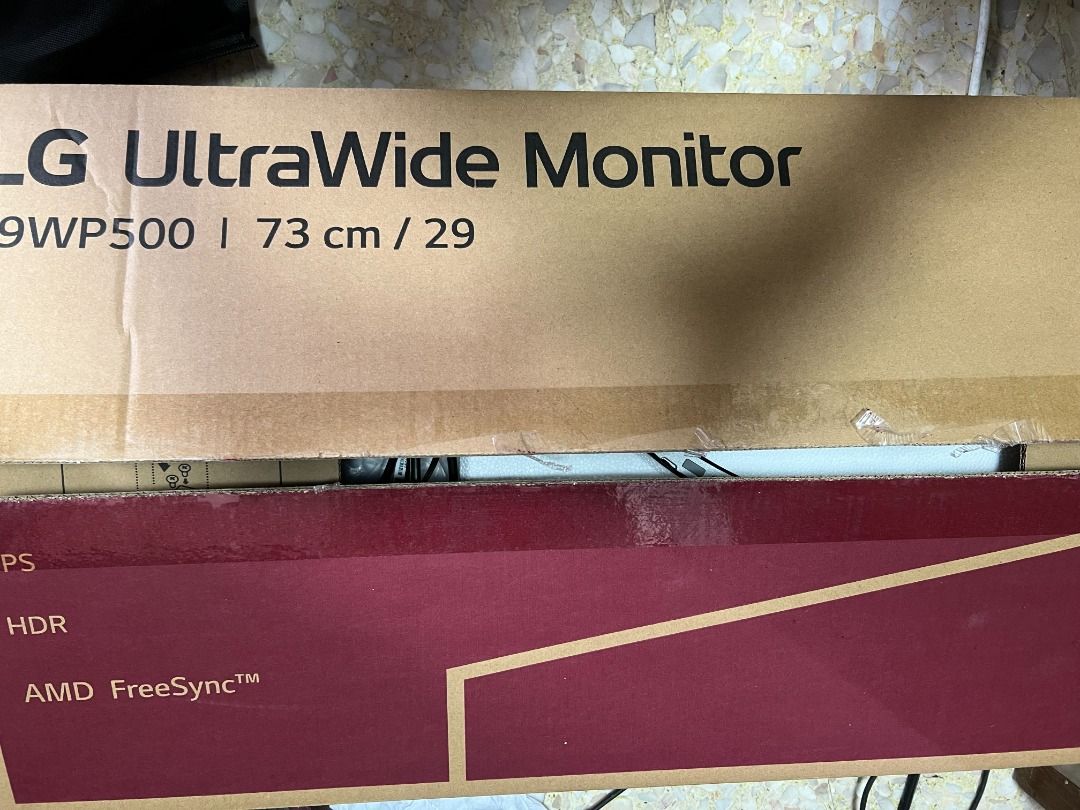 LG 29WP500 29 Inch IPS FULL HD 21:9 UltraWide, Computers & Tech, Parts ...