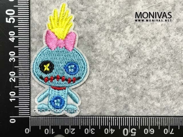 Lilo n Stitch Ragdoll Scrump Iron On Patch DIY Embroidery Decorations ...
