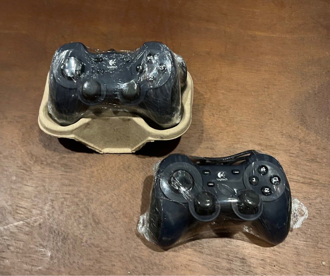 logitech joystick original one set, Computers & Tech, Parts ...
