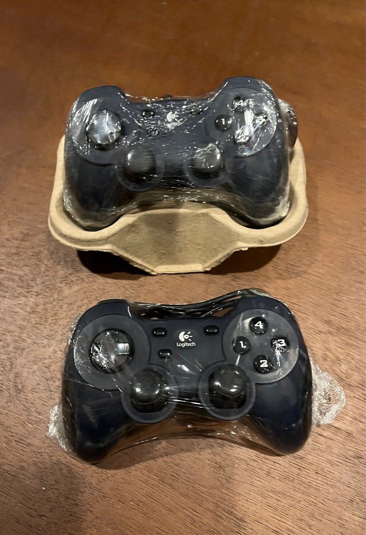 logitech joystick original one set, Computers & Tech, Parts ...