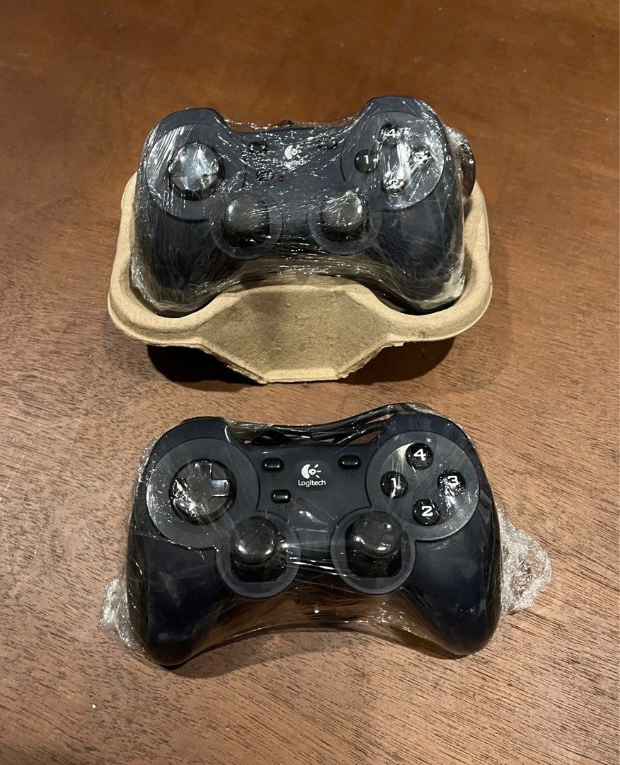 logitech joystick original one set, Computers & Tech, Parts ...