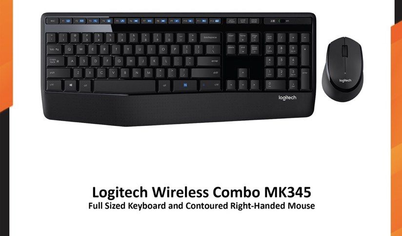 Logitech wireless combo MK345 keyboard + mouse, Computers & Tech, Parts & Accessories, Computer ...
