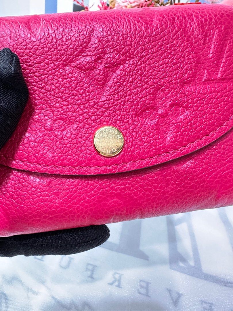 Louis Vuitton Rosalie Wallet Pink, Luxury, Bags & Wallets on Carousell