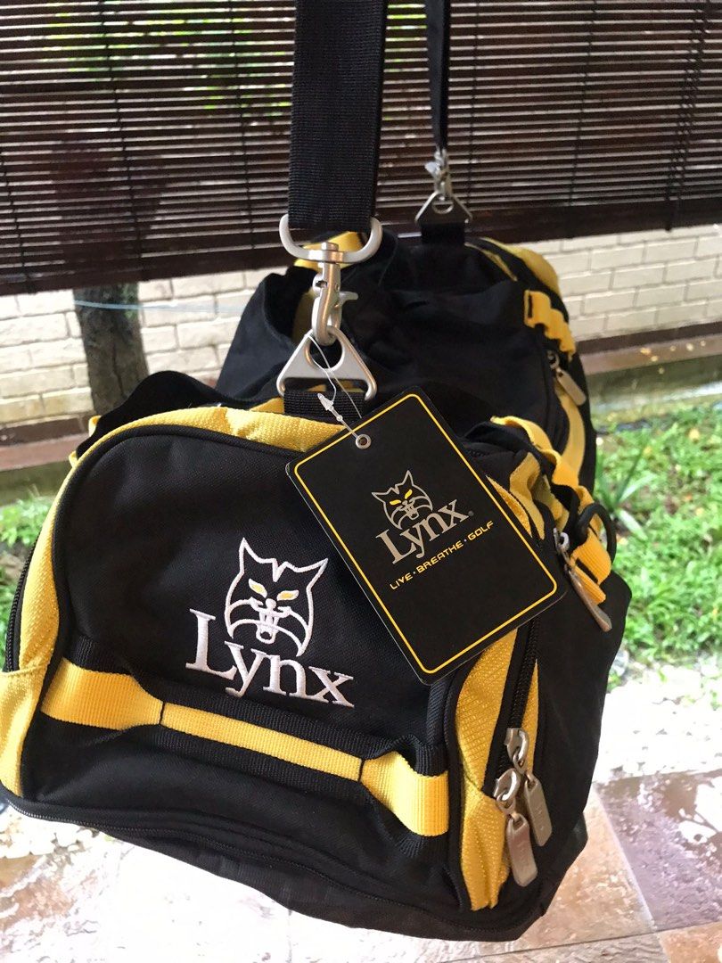 Lynx Golf Shoulder Duffel Bag, Men's Fashion, Bags, Sling Bags on Carousell