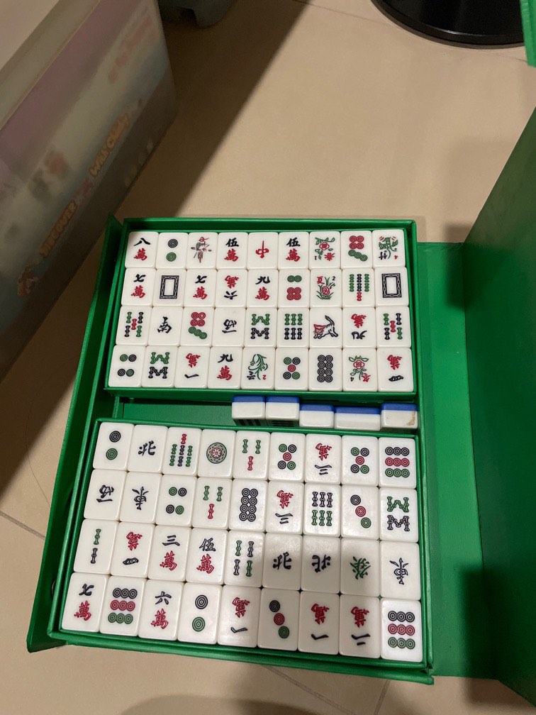 Mahjong tiles, Hobbies & Toys, Toys & Games on Carousell