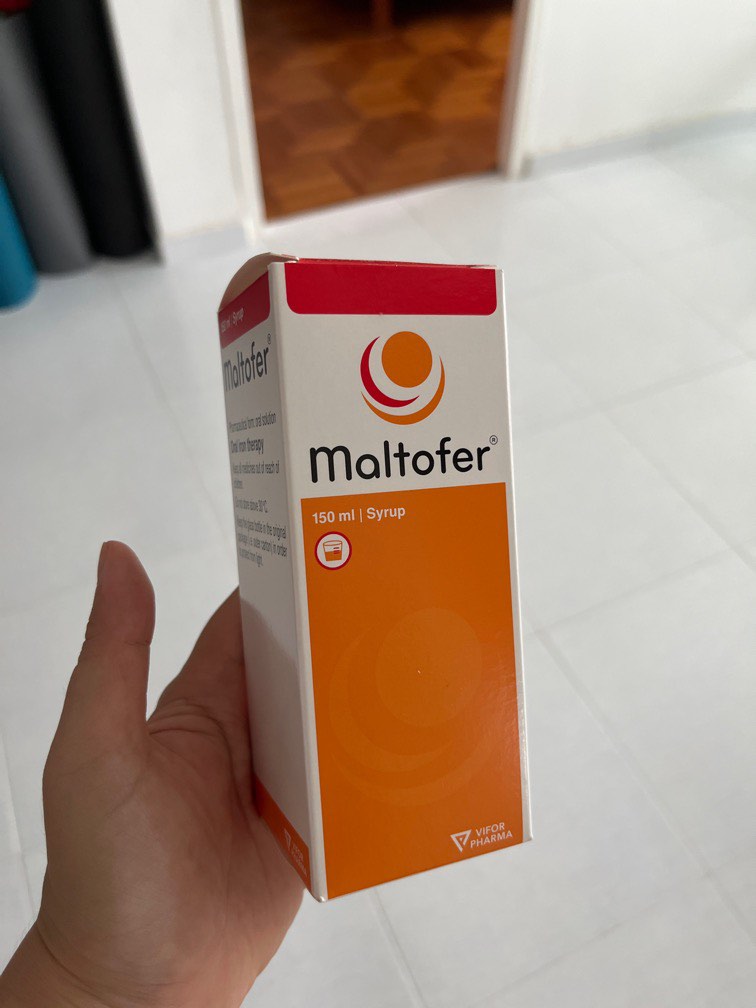 maltofer 150ml syrup oral iron therapy, Health & Nutrition, Medical ...