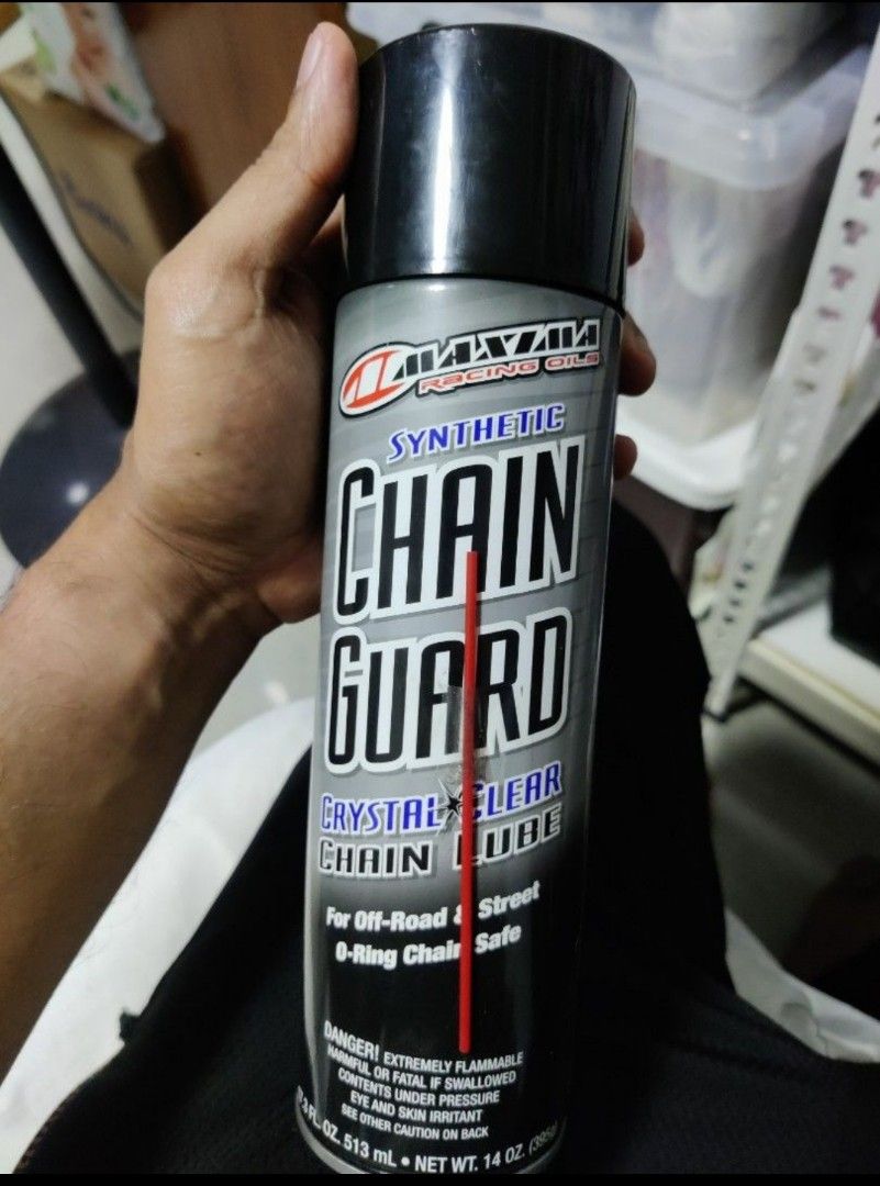 Maxima Chain Guard Spray - 1 can only, Motorcycles, Motorcycle Accessories on Carousell