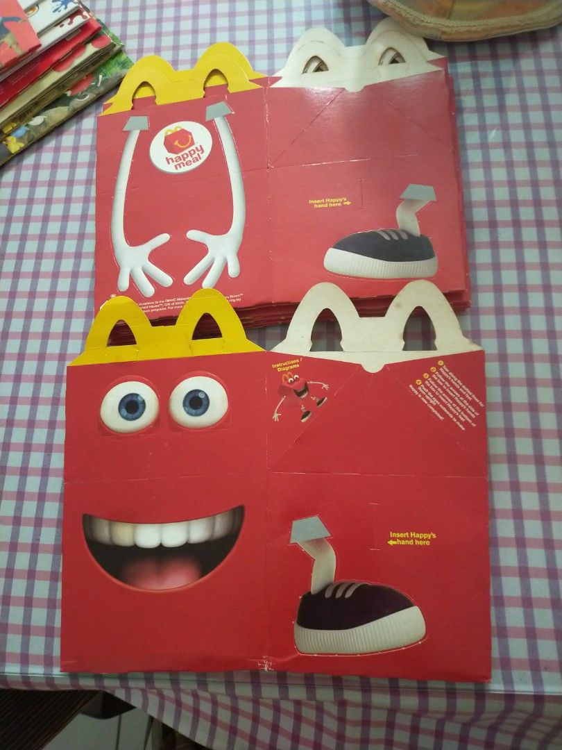 Mcdonald's mcd happy meal box, Hobbies & Toys, Collectibles ...