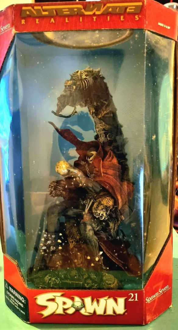 Mcfarlane Toys Spawn Series 21 Spawn 7 Vii Deluxe Boxed Set Hobbies