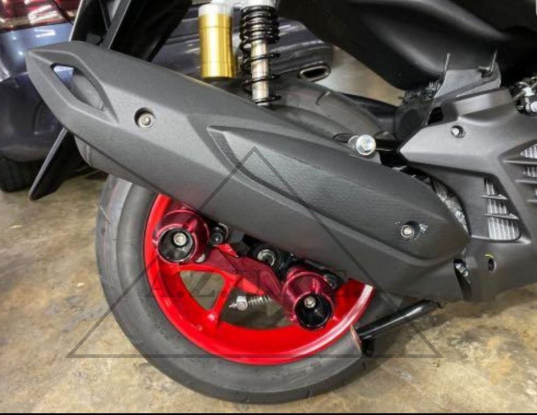 Metal Rear Sliders for Aerox Xmax Nmax Pcx Adv, Motorcycles, Motorcycle ...