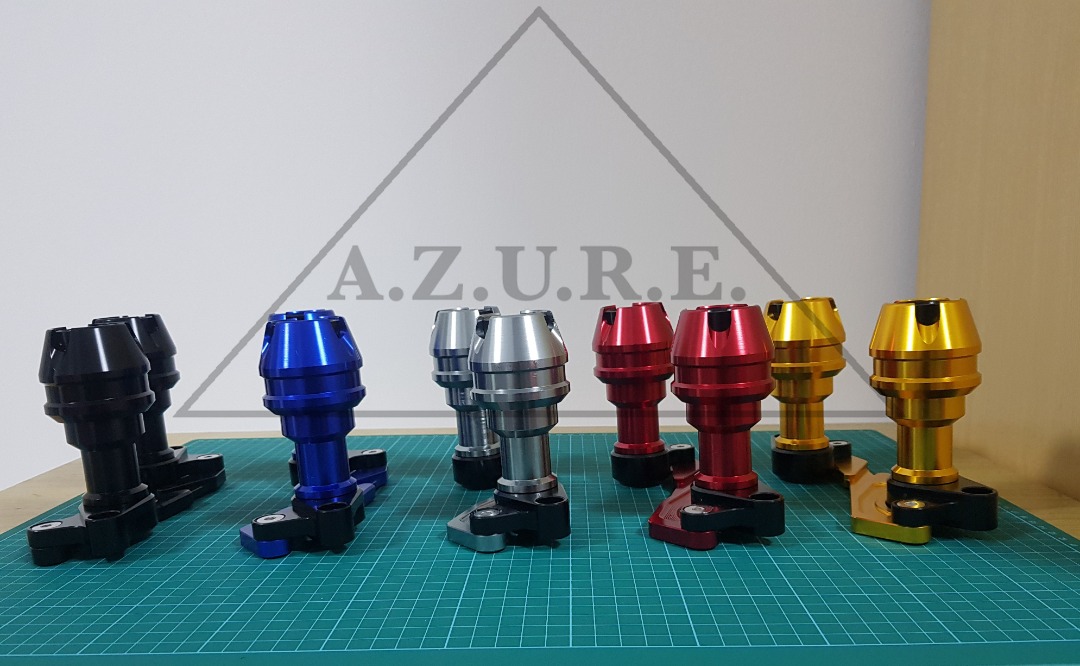 Metal Rear Sliders for Aerox Xmax Nmax Pcx Adv, Motorcycles, Motorcycle ...