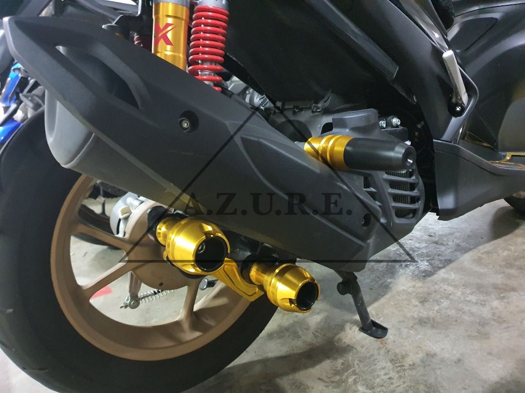Metal Rear Sliders for Aerox Xmax Nmax Pcx Adv, Motorcycles, Motorcycle ...