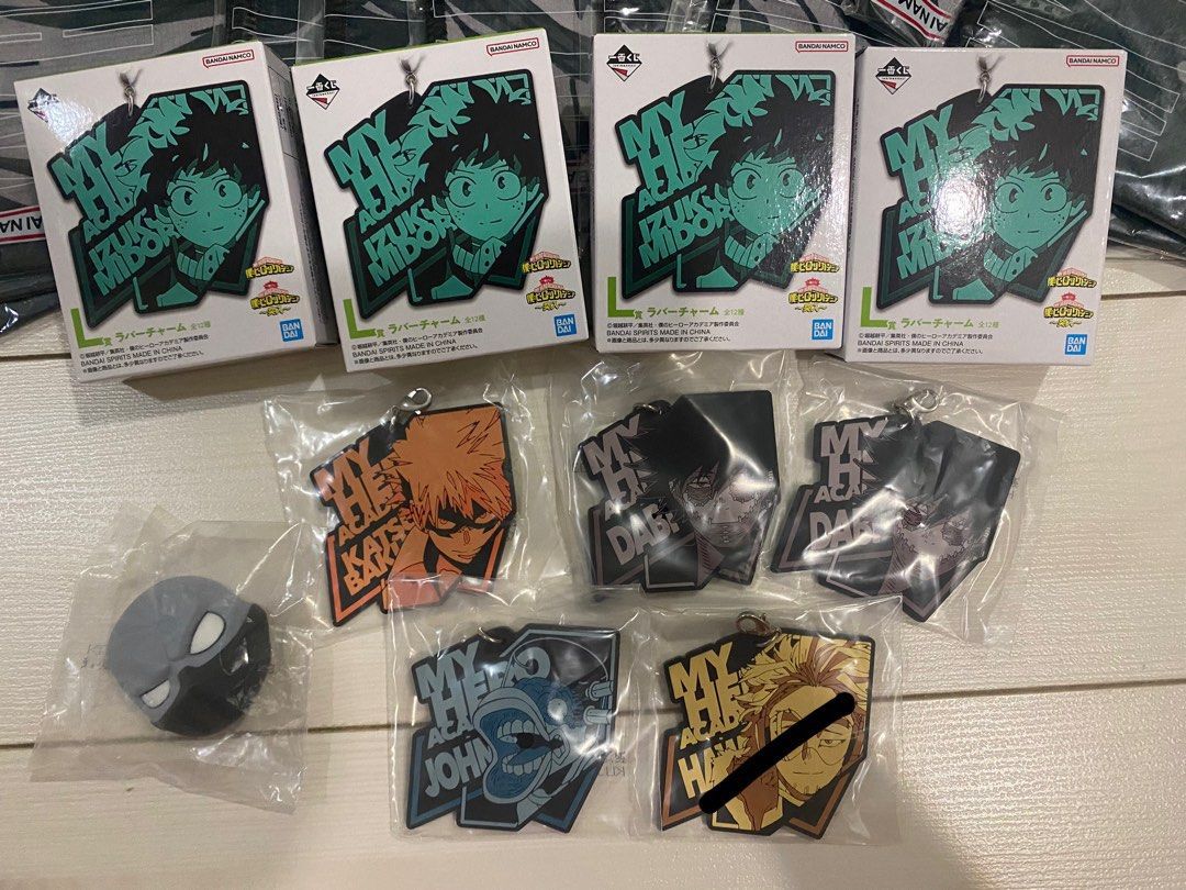 MHA rushing kuji / MHA kuji - tokoyami figure, Endeavour figure, twice ...