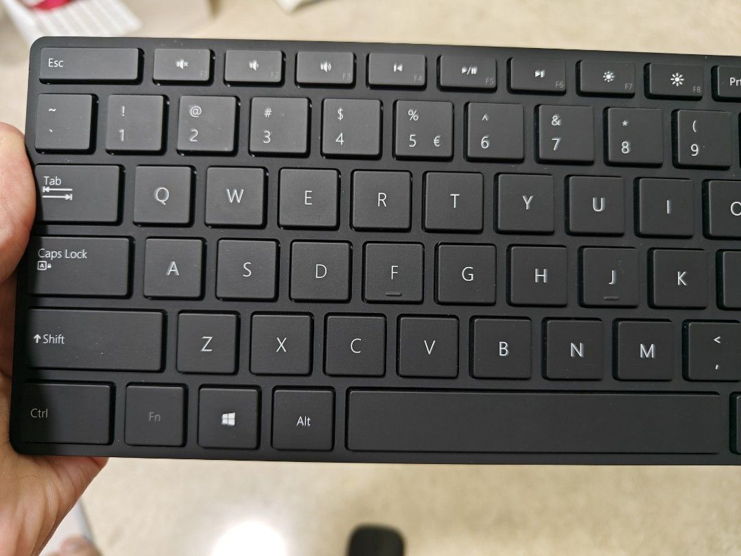 Microsoft designer keyboard bluetooth, Computers & Tech, Parts ...