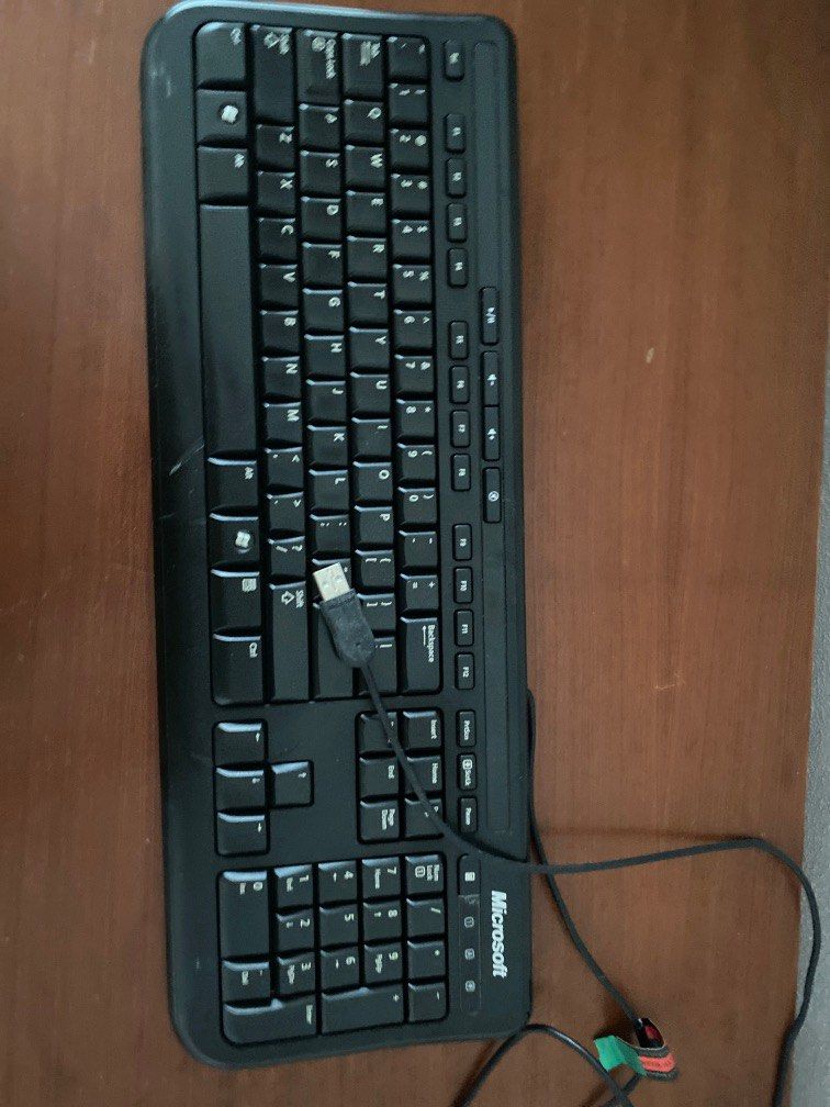 Microsoft keyboard, Computers & Tech, Parts & Accessories, Computer ...