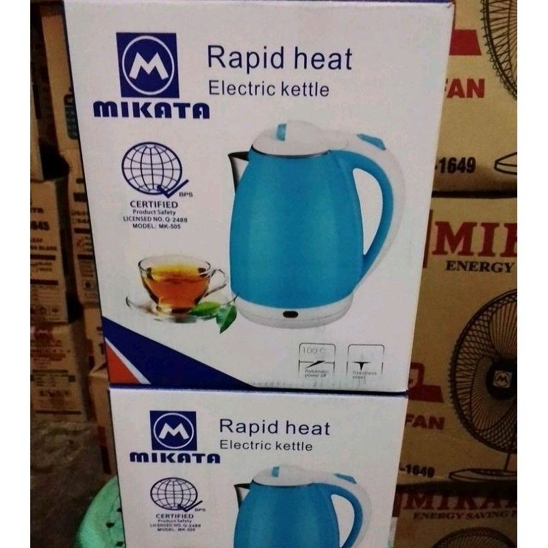 MIKATA MEK-181 2 litre Double Layer Cordless Electric Kettle., TV ...