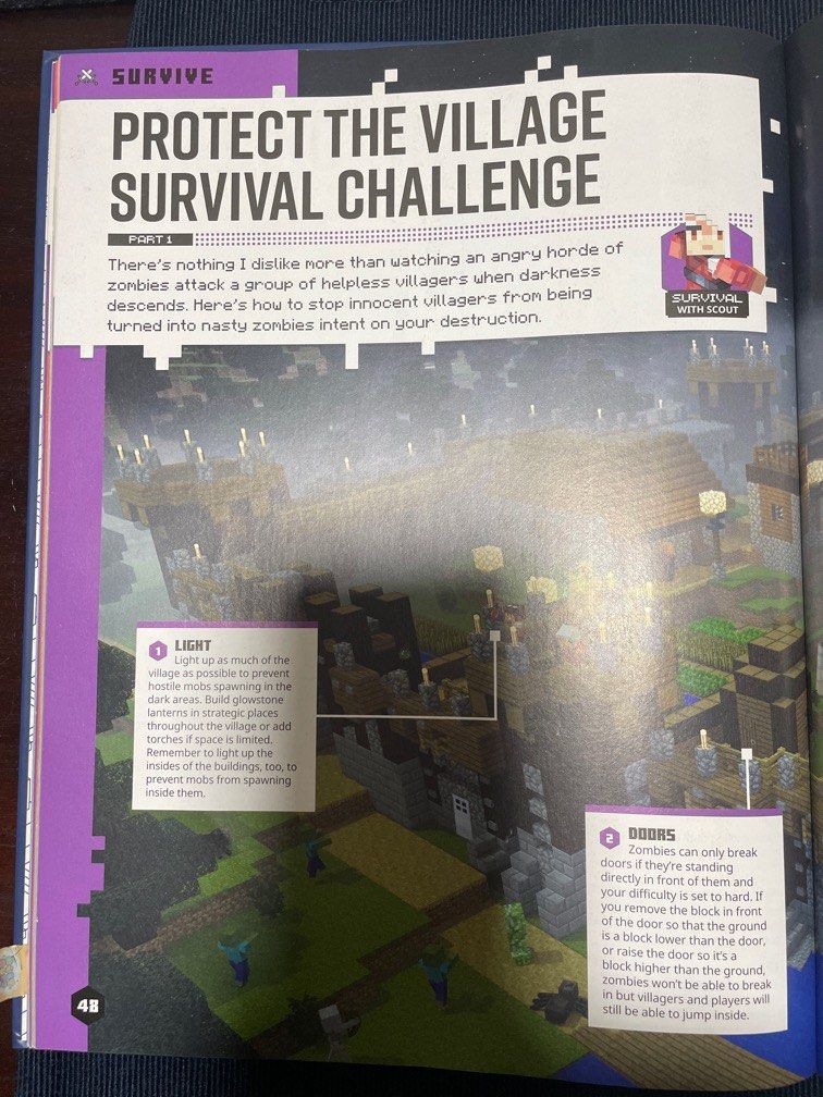 Minecraft book annual 2019, Hobbies & Toys, Books & Magazines, Fiction ...