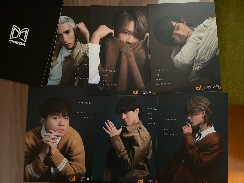 Mirror CSL card (姜濤, Ian, Jer, Jeremy , Alton, Lokman) - Carousell