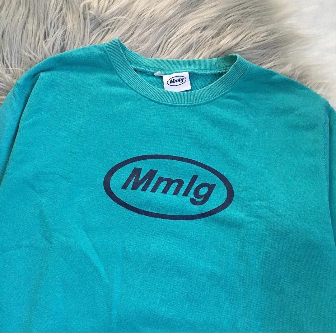 MMLG 87MM Minimalist Logo Sweater in EMERALD GREEN (UNISEX) on Carousell