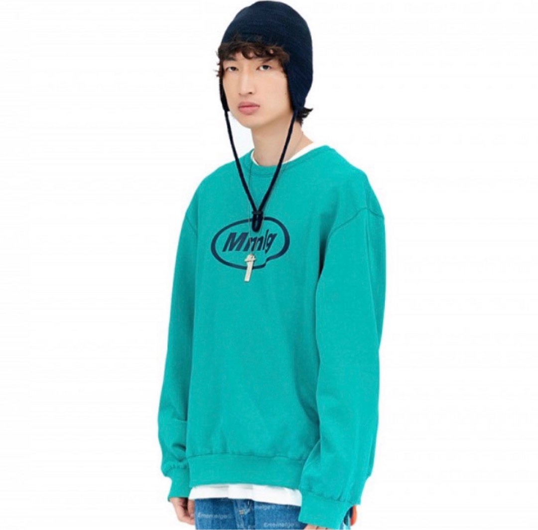 MMLG 87MM Minimalist Logo Sweater in EMERALD GREEN (UNISEX) on Carousell