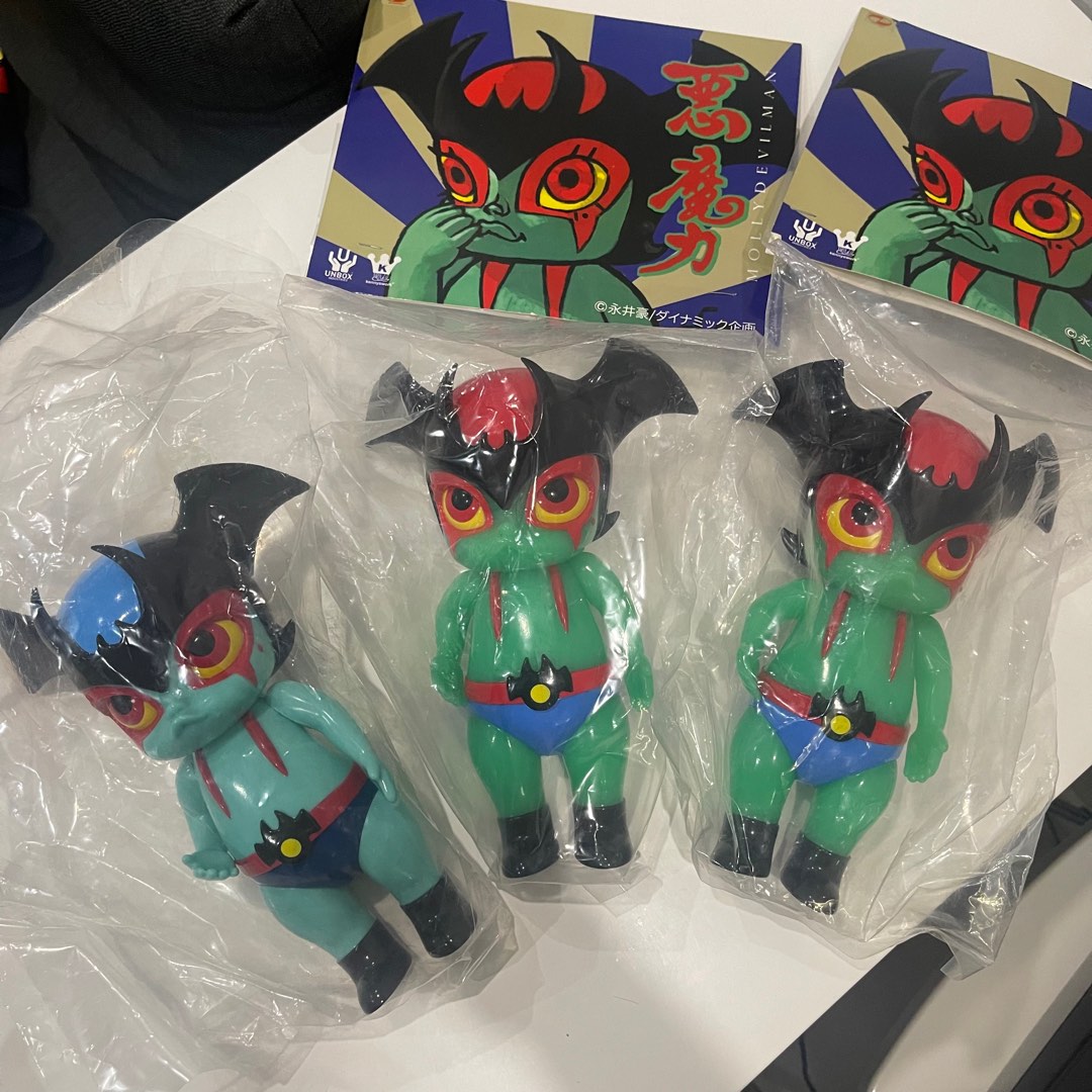 Molly devilman sofubi sofuvi bearbrick medicomtoy vinyltoy, Hobbies & Toys, Toys & Games on ...