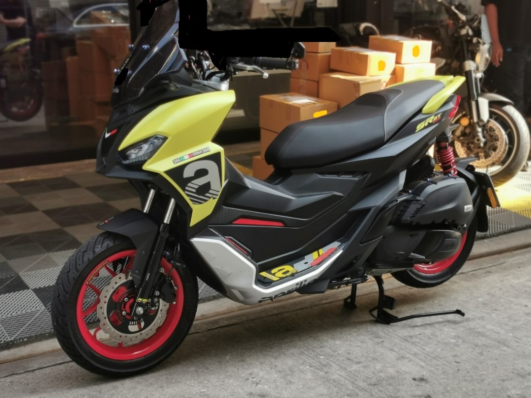 Moto Max Singapore Aprilia SR GT 200 2022 2023 ABS Foot Plate ! Ready ...
