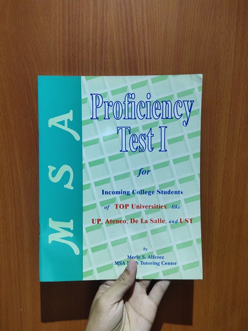 MSA UPCAT, ACET, DCAT, USTET College Entrance Test Reviewer Complete ...