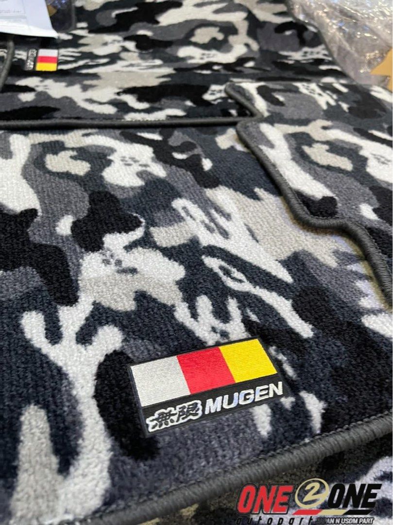 MUGEN CAMO FLOOR MAT SET + LUGGAGE MAT FOR CIVIC FC / FK7 / FK8 TYPE R ...