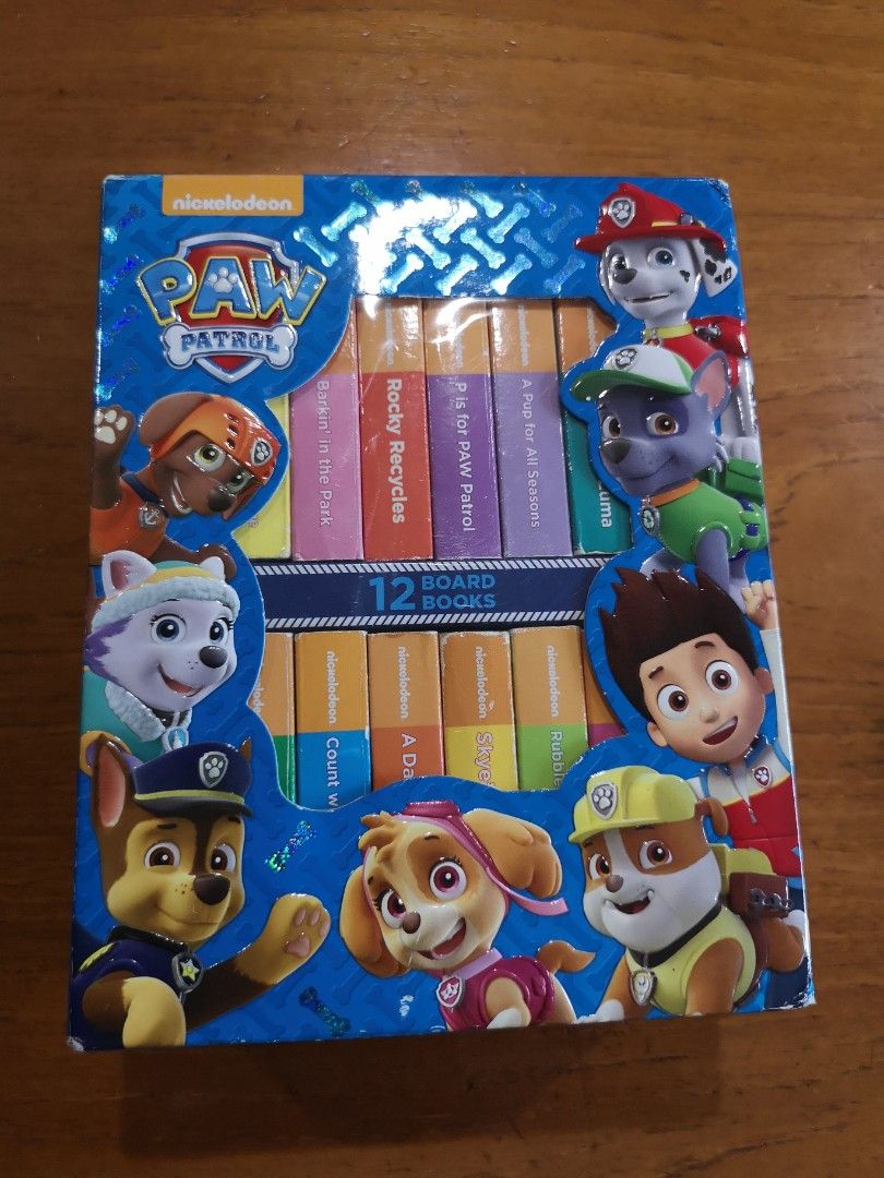 My First Library - Paw Patrol Board books box set, Hobbies & Toys ...