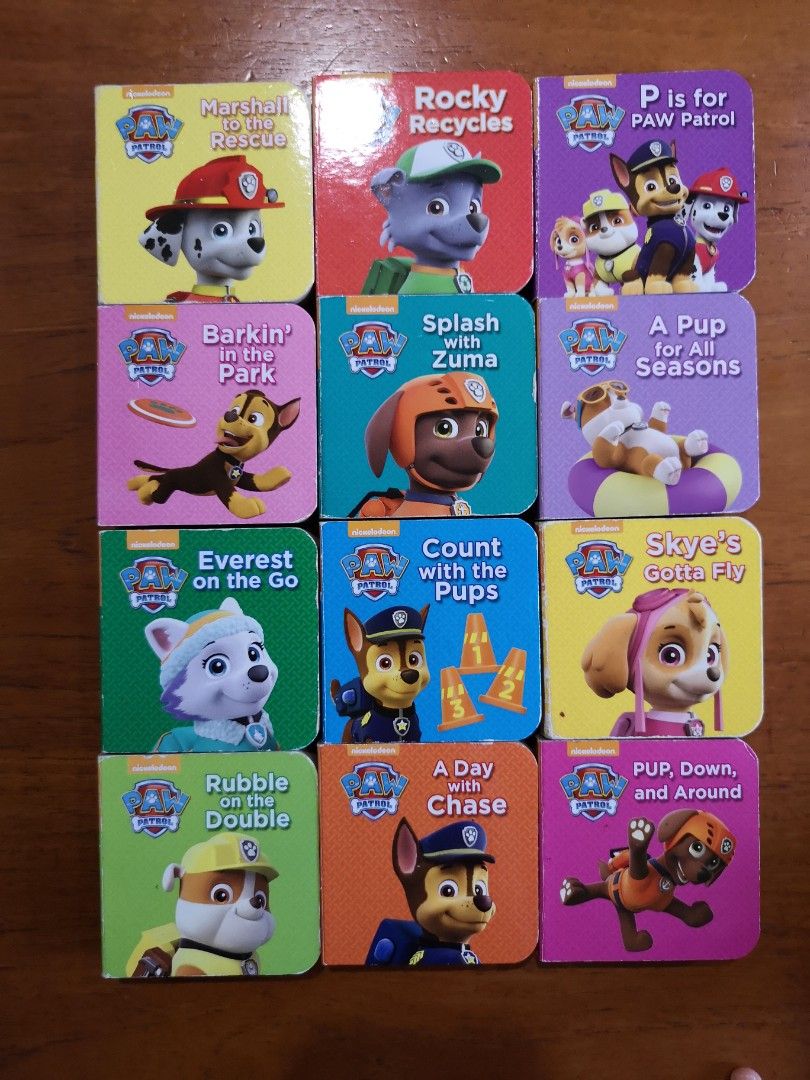 My First Library - Paw Patrol Board books box set, Hobbies & Toys ...