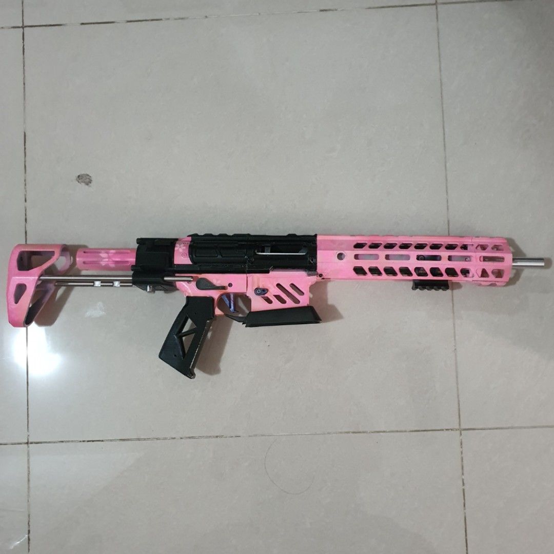 NERF SBL blaster PINK AR design set(ends on 11 march this week ...