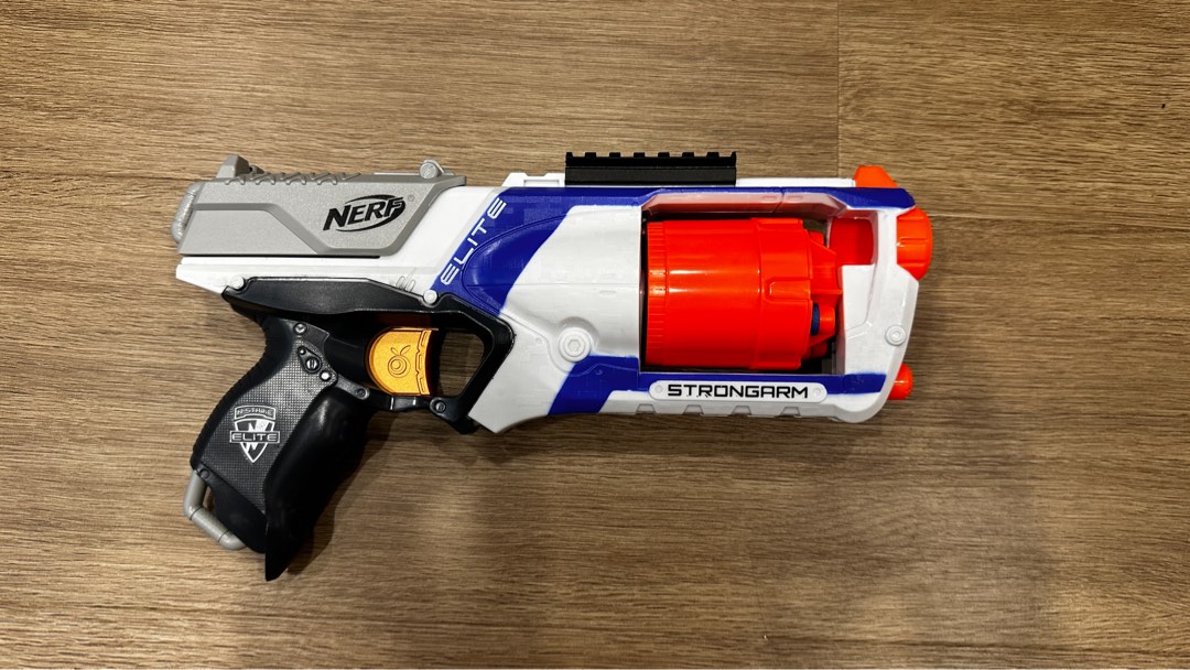 Nerf Strongarm (OM Modded), Hobbies & Toys, Toys & Games on Carousell