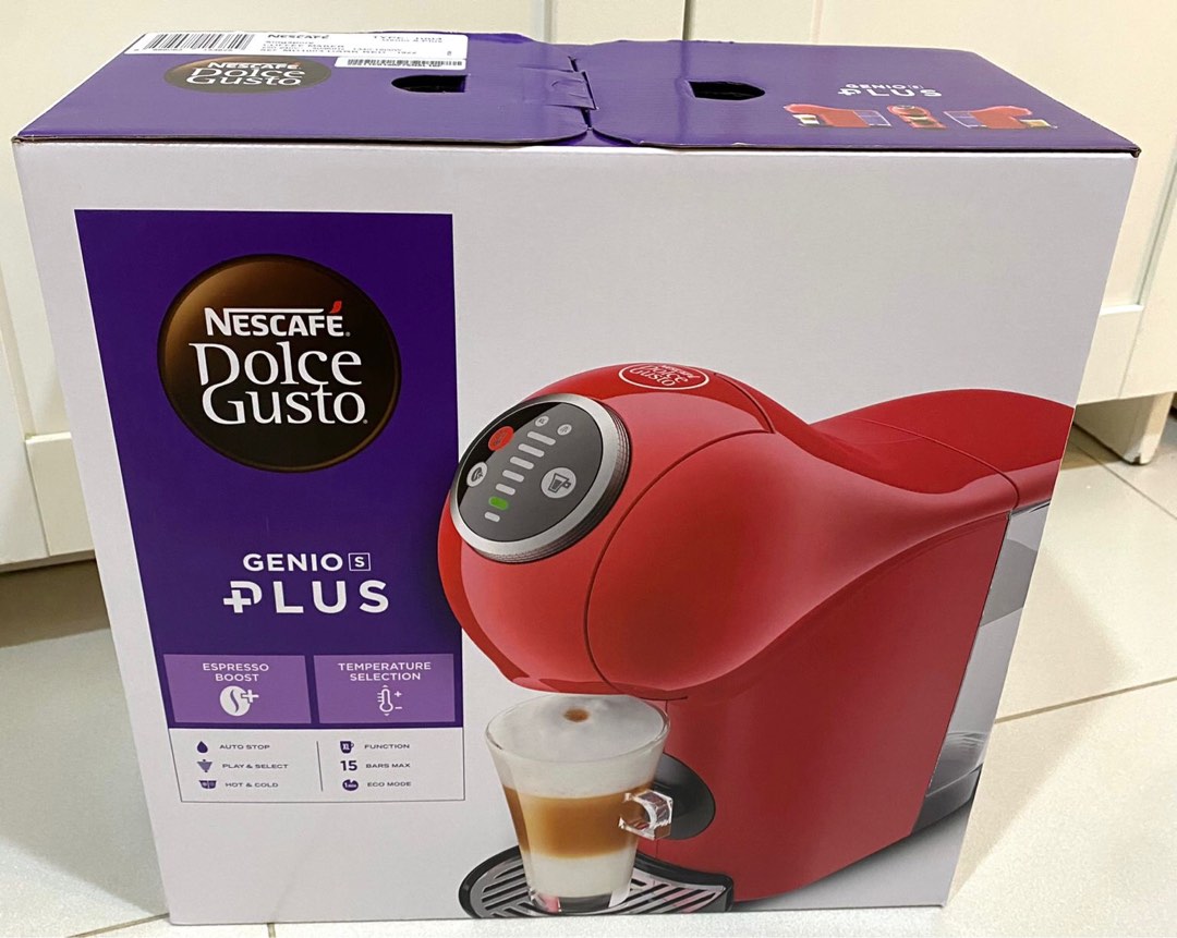 Nescafe Dolce Genio S Plus brand new (Red), TV & Home Appliances ...