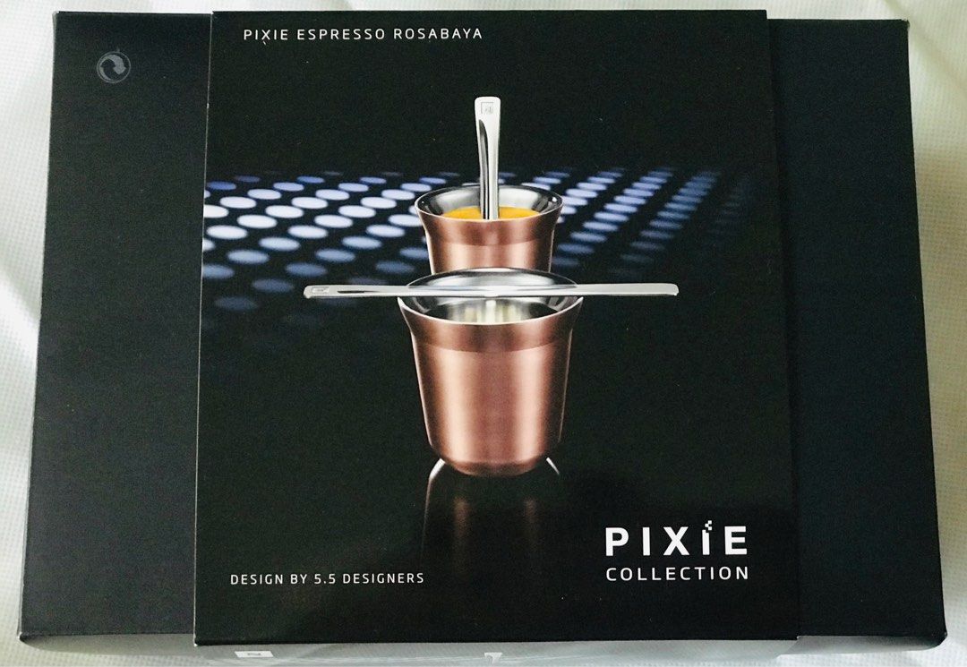 Nespresso Pixie Collection Double Wall Cups, TV & Home Appliances, Kitchen Appliances, Coffee ...