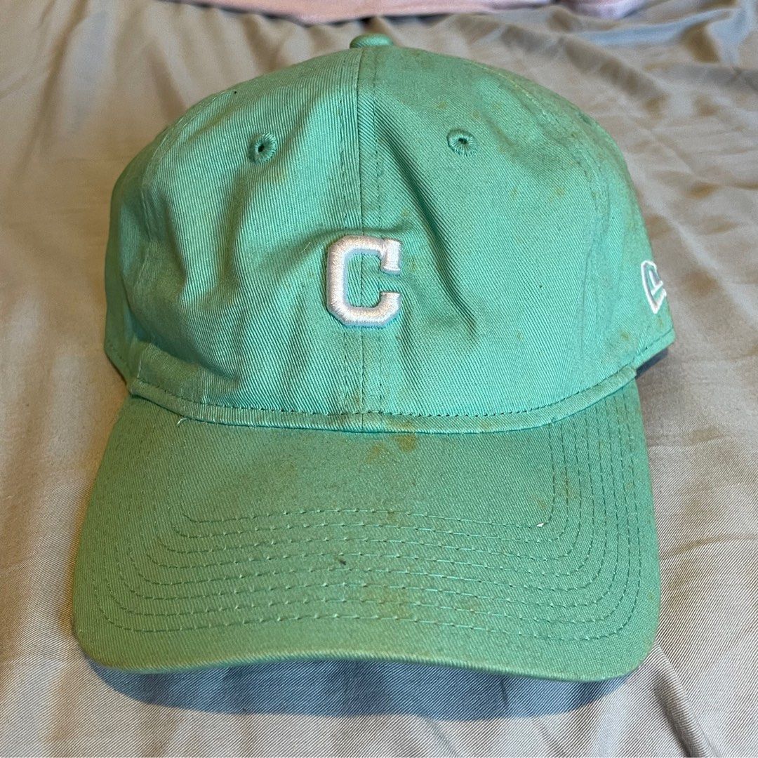 New Era C mint green cap on Carousell