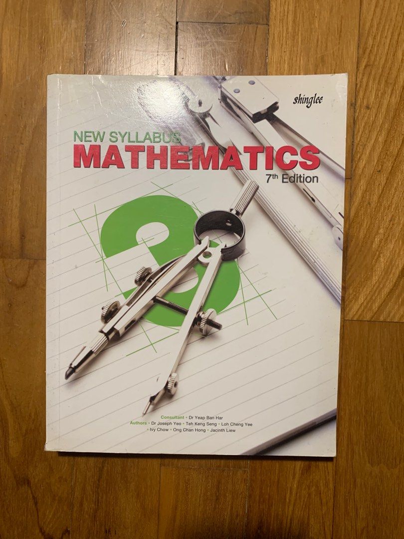 New Syllabus Mathematics 7th Edition (Sec 3), Hobbies & Toys, Books ...