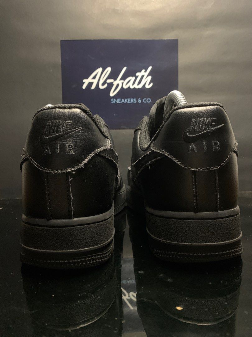 Nike af 1 black ori, Fesyen Pria, Sepatu , Sneakers di Carousell