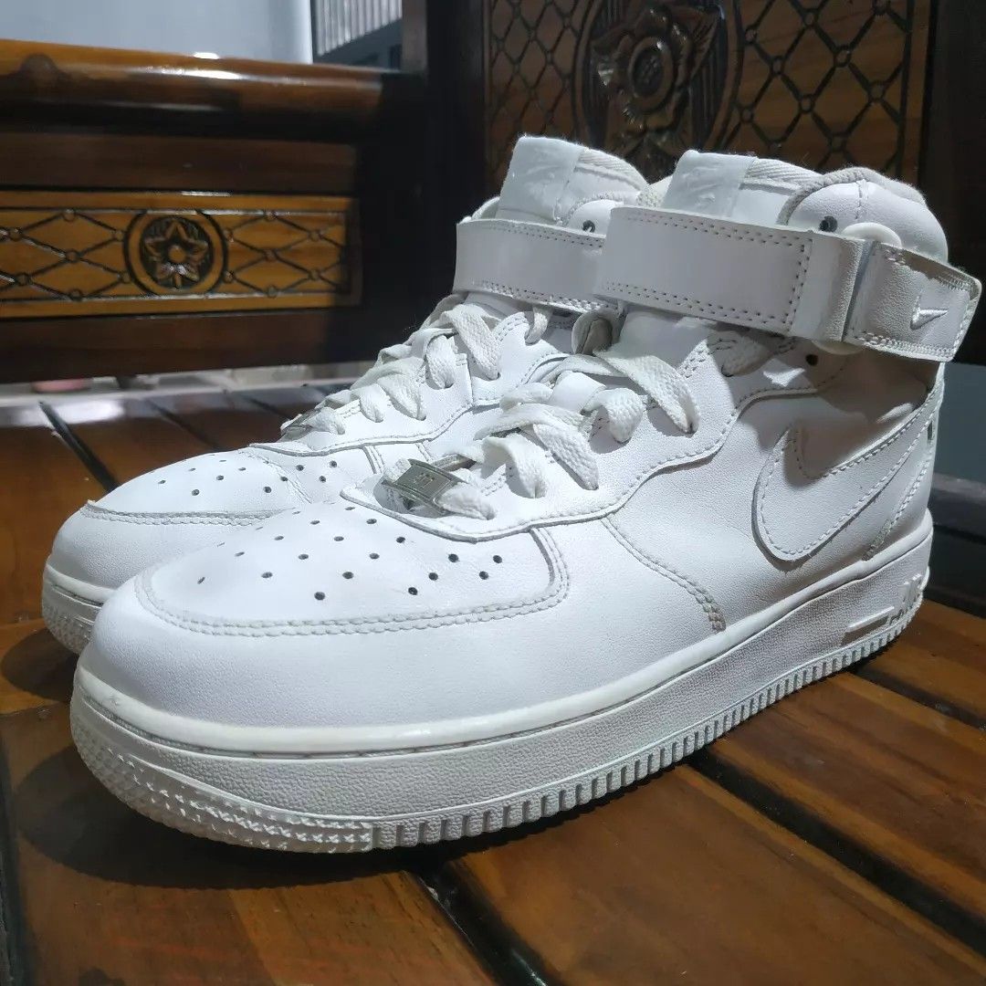 Nike Air Force 1 Mid Size 41 26 Cm Fesyen Pria Sepatu Sneakers Di Nike Air Force 1 Mid Size 41 26 Cm Fesyen Pria Sepatu Sneakers Di