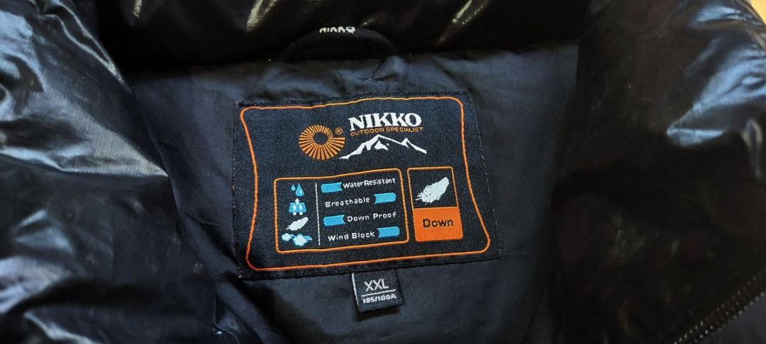 NIKKO Down Vest Jacket for Men on Carousell