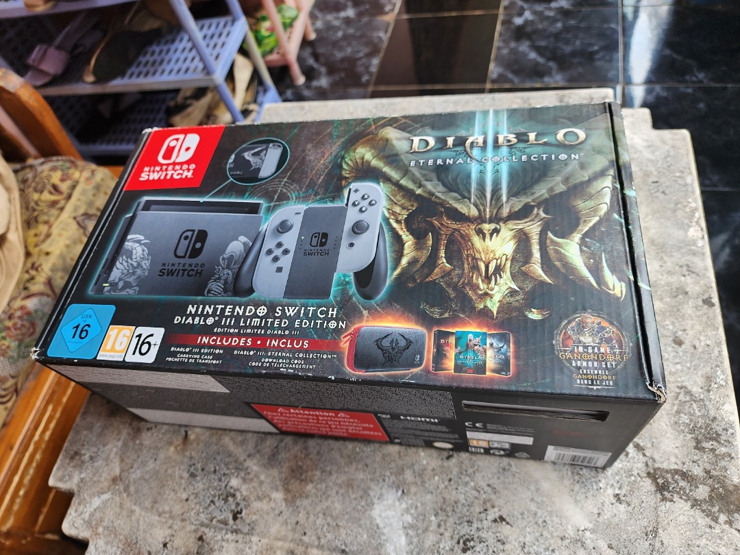 Nintendo Switch Diablo III Eternal Collection Limited Edition Fullset ...